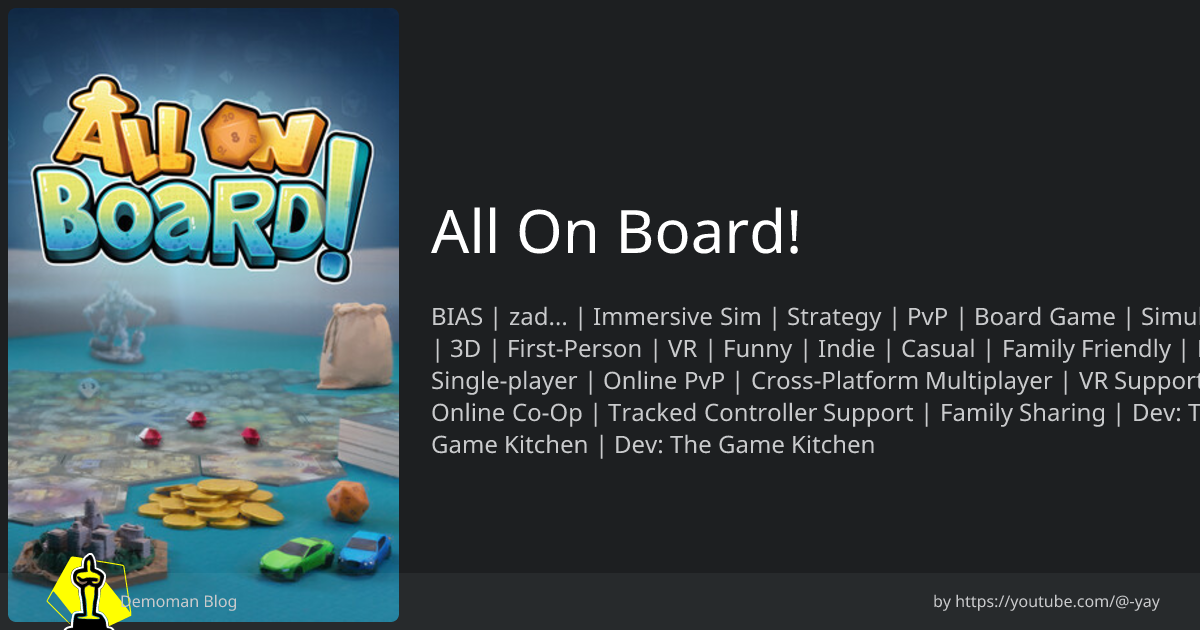 All On Board! • Demoman Blog • รีวิวเกมอะไรไม่รู้