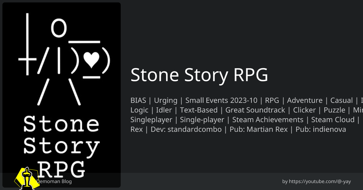 Stone Story RPG • Demoman Blog • รีวิวเกมอะไรไม่รู้